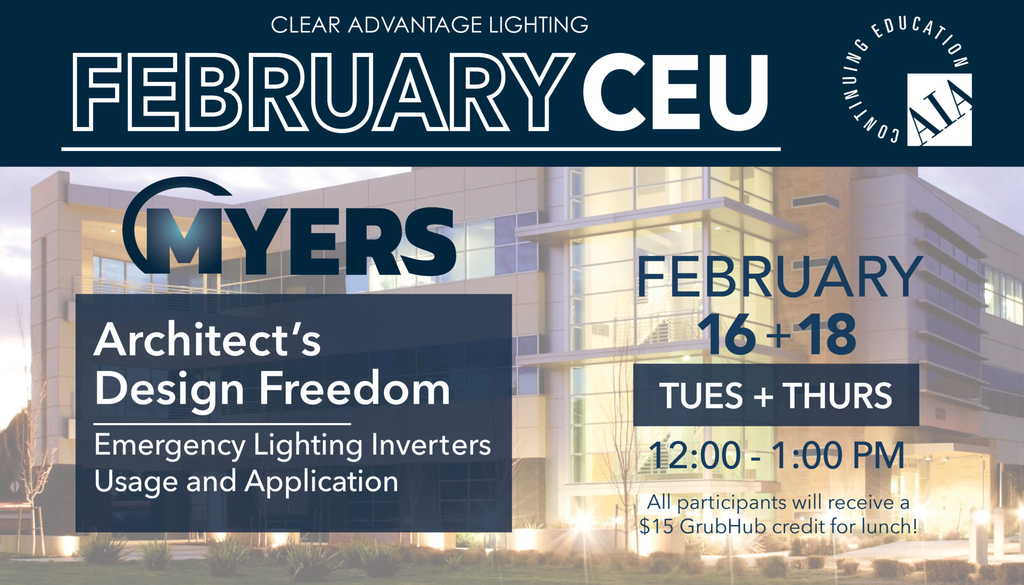 February CEU - Clear Advantage Lighting